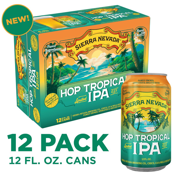 Publix Sierra Nevada Hop Tropical IPA, Seasonal Craft Beer Same-Day ...