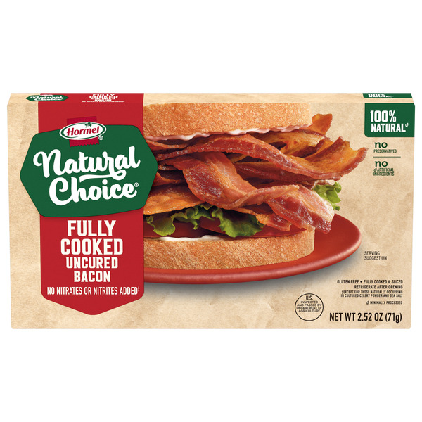 NATURAL CHOICE Fully Cooked Uncured Bacon Same-Day Delivery or Pickup ...