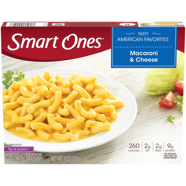 Smart Ones Tasty American Favorites Macaroni & Cheese (9 oz) - Instacart
