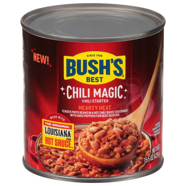 Publix Bush's Best Bush’s Hearty Heat Chili Magic Chili Starter Same ...