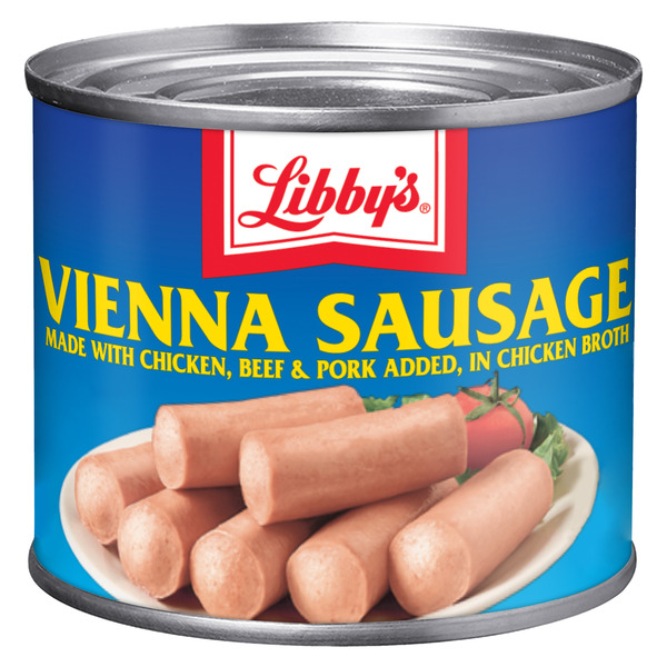 Kroger Libby's Vienna Sausage with Chicken Broth Canned Sausage Same ...