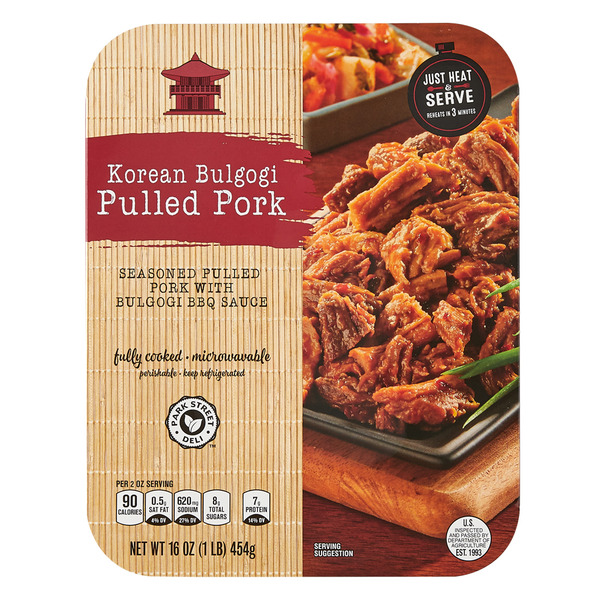 Park Street Deli Bulgogi Pulled Pork in Korean Barbecue Sauce Same-Day ...