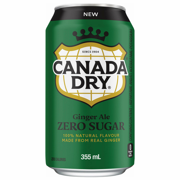 Canada Dry Zero Sugar Ginger Ale Same-Day Delivery | Costco