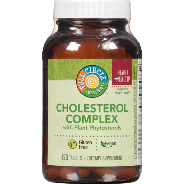 Full Circle Cholesterol Complex With Plant Sterols Heart Health Dietary ...