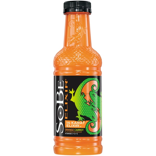 SoBe Elixir Orange Carrot Vitamin C Red Clover Beverage Juice from ...