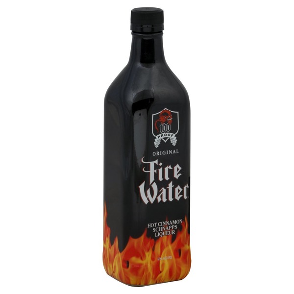 Fire Water Schnapps Liqueur, Hot Cinnamon (750 ml) - Instacart