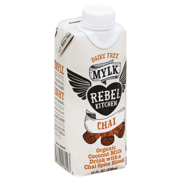 Rebel Kitchen Milk Drink, Organic, Coconut, Chai (11 oz) - Instacart