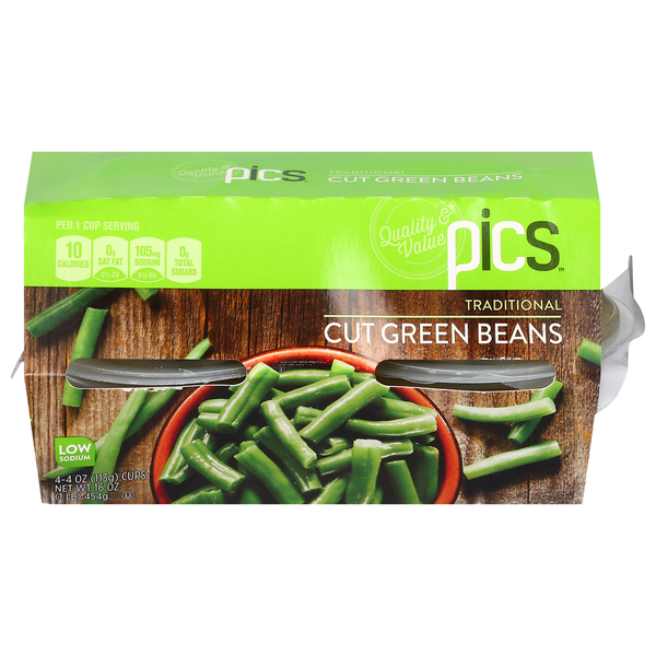 PICS Green Beans, Cut, Traditional Same-Day Delivery or Pickup | Market ...
