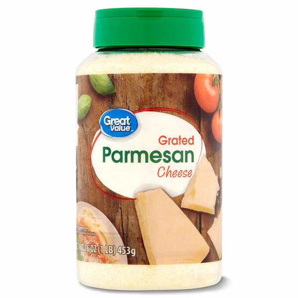 Walmart Great Value Parmesan Grated Cheese Same-Day Delivery | Instacart