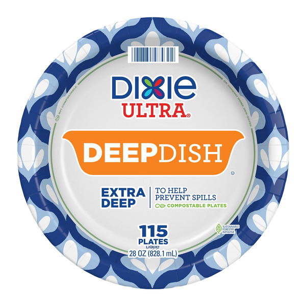 Dixie Deep Dish Paper Plates Same-Day Delivery | Costco