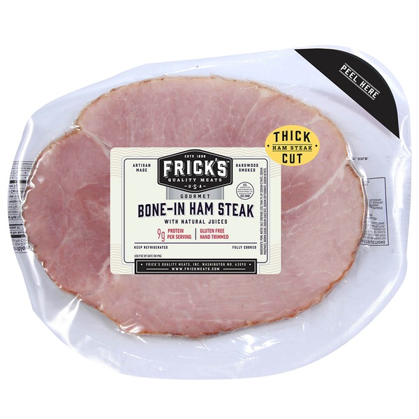 Frick's Packaged Thick Bone-In Ham Steak Same-Day Delivery or Pickup ...