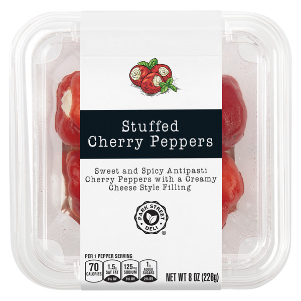 Park Street Deli Stuffed Cherry Peppers Same-Day Delivery or Pickup | ALDI
