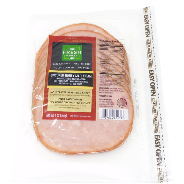 The Fresh Market Sliced Honey Maple Ham Same-Day Delivery or Pickup ...