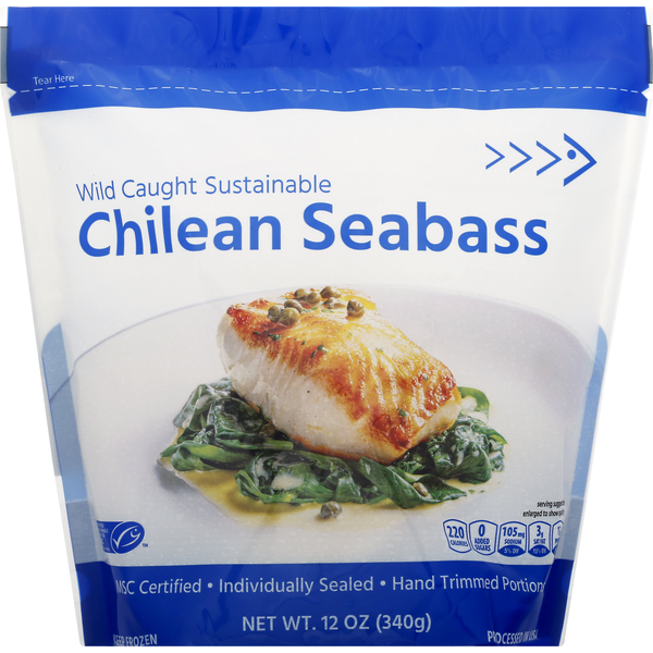 Mark Foods Chilean Seabass (12 oz) - Instacart