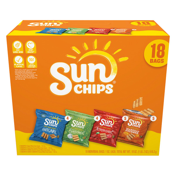Sun Chips Whole Grain Snacks Variety Pack Same-Day Delivery or Pickup ...