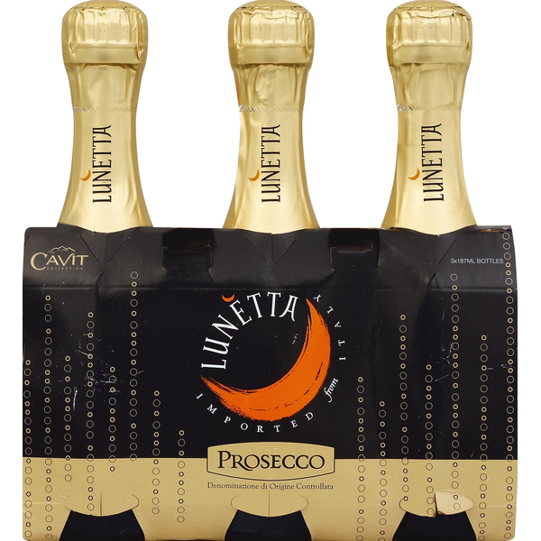 Lunetta Prosecco (187 ml) - Instacart