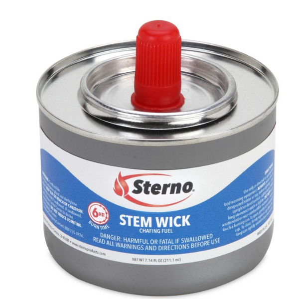 Sterno - #10102 - Stem Wick 6 Hour Chafing Fuel - 24 ct Delivery or ...