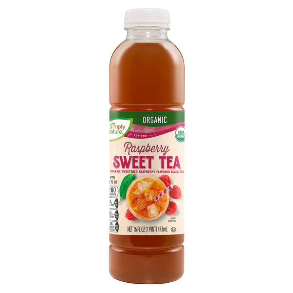 Simply Nature Organic Rasberry Sweet Tea Same-Day Delivery or Pickup | ALDI