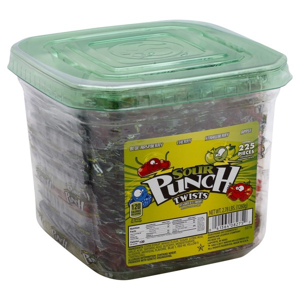 Sour Punch Twists, Assorted Flavors (225 ct) - Instacart