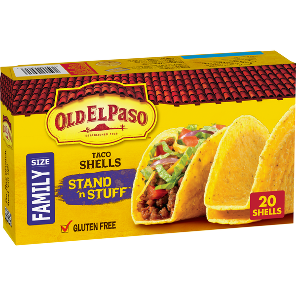 Old El Paso Stand 'N Stuff Family Size Taco Shells Same-Day Delivery or ...