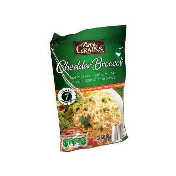 Earthly Grains Cheddar Broccoli Rice (5.7 oz) - Instacart