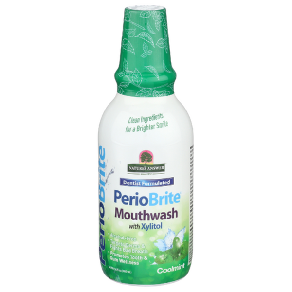 Nature's Answer PerioBrite Coolmint Mouthwash Same-Day Delivery or ...