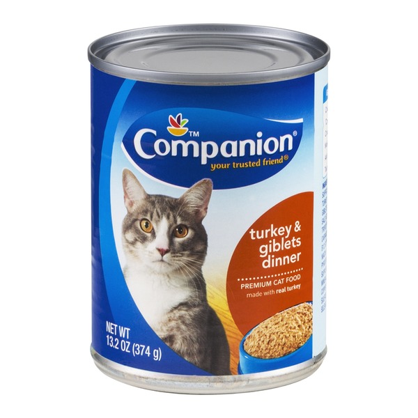 Companion Premium Cat Food Turkey & Giblets Dinner (13.2 oz) - Instacart