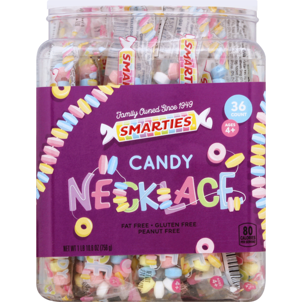 Smarties Candy, Necklace (36 each) - Instacart