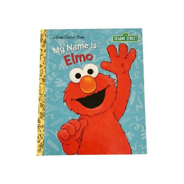 Golden Books Sesame Street My Name Is Elmo Hardcover Little Golden Book ...