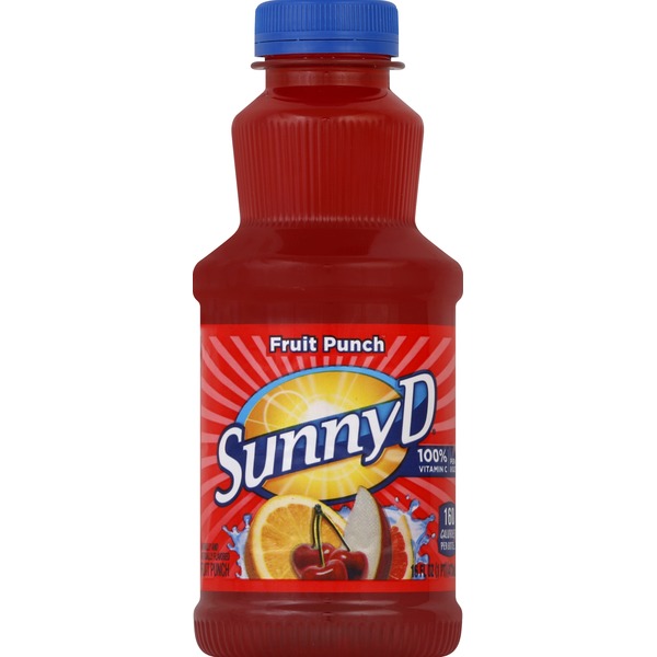 Sunny D Fruit Punch (16 fl oz) - Instacart