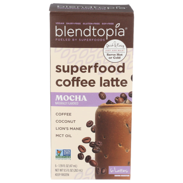 Sprouts Farmers Market Blendtopia Mocha Superfood Coffee Latte Same-Day ...