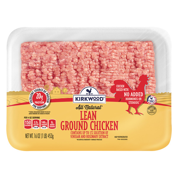 ALDI Perdue Fresh Ground Chicken, 92% Lean 8% Fat, 1 lb Same-Day ...
