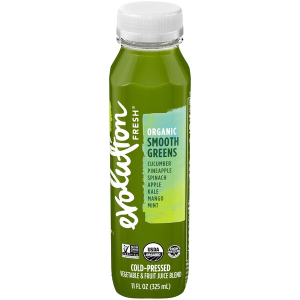 Evolution Fresh Organic Smooth Greens Fruit & Vegetable Juice Drink (11 ...