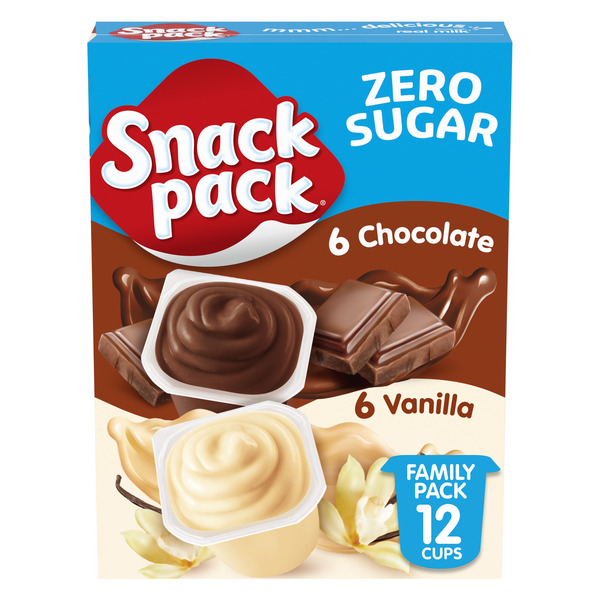 ShopRite Snack Pack Zero Sugar Chocolate/Vanilla Pudding Same-Day ...