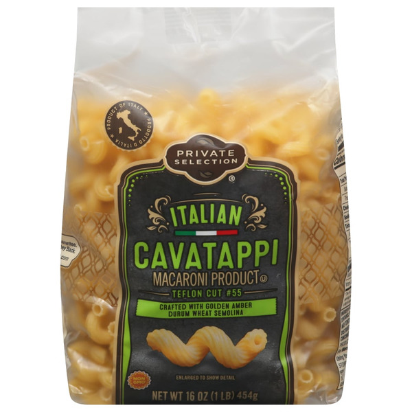 Kroger Private Selection Cavatappi, Teflon Cut No. 55, Italian Same-Day ...