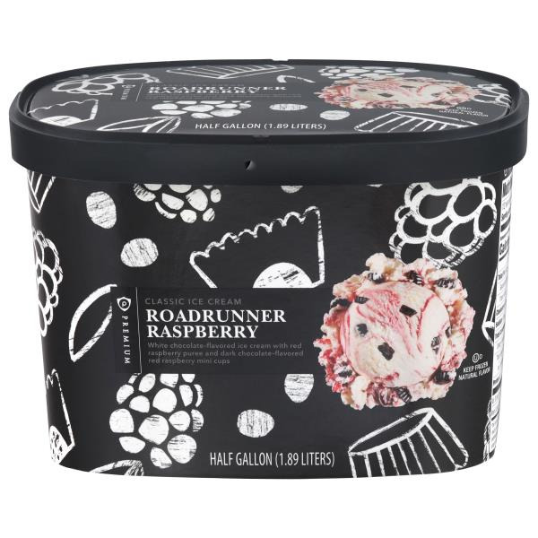 Publix Rich & Creamy Premium Roadrunner Raspberry Ice Cream Same-Day ...