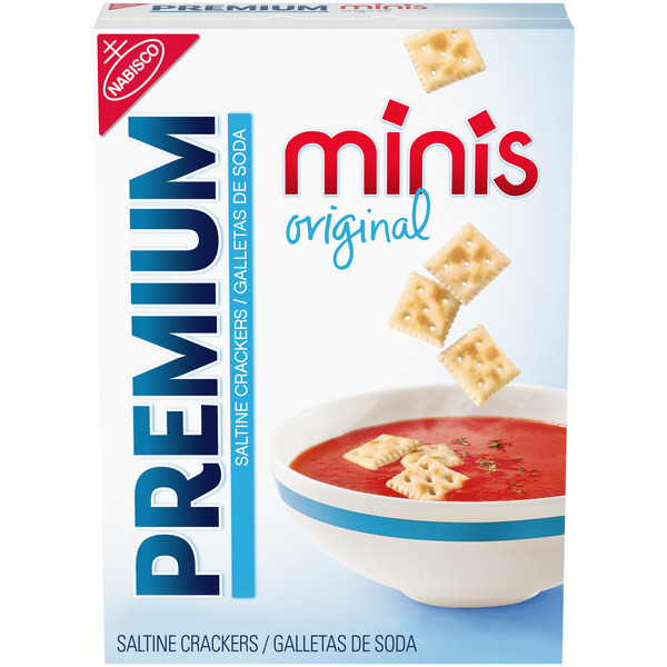 ShopRite Premium Original Mini Saltine Crackers, Lunch Snacks 11 oz ...