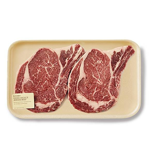 GreenWise USDA Choice Angus Beef Bone-In Thin Sliced Ribeye Steak Same-Day Delivery or Pickup ...