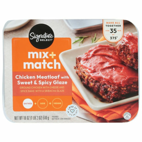 Safeway Signature SELECT Chicken Meatloaf Same-Day Delivery or Pickup ...