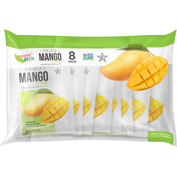 Paradise Green Dried Mangoes Same-Day Delivery | Costco Business Center
