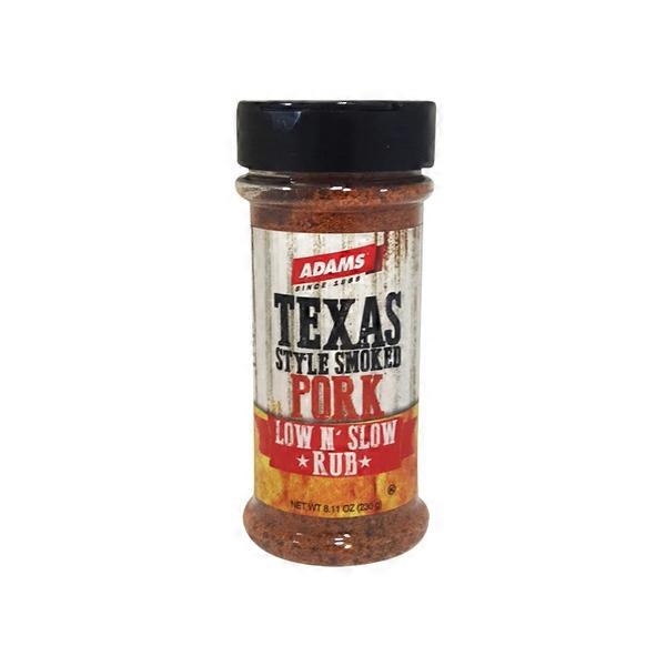 Adams Low & Slow Rub Texas Style Smoked Pork (8.11 oz) - Instacart