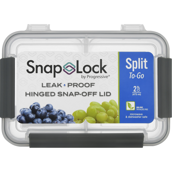 Snap Lock Container, Split To-Go Same-Day Delivery or Pickup | Lucky Supermarkets