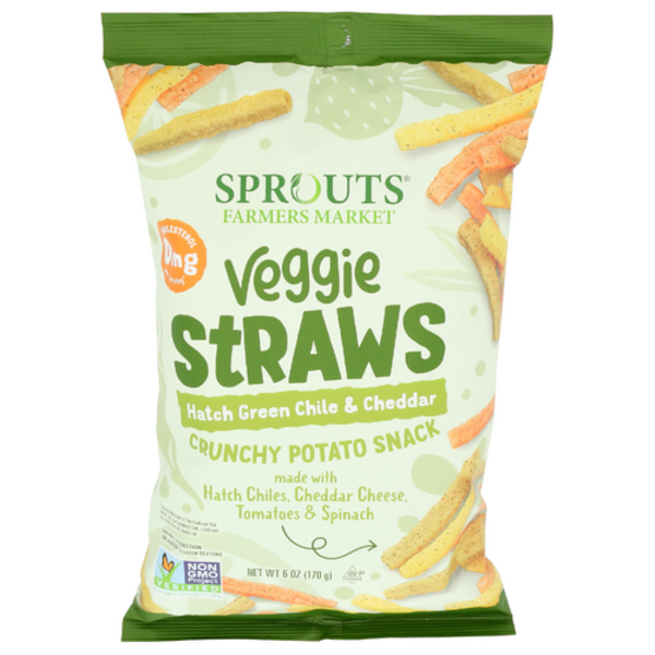 Sprouts Hatch Chile & Cheddar Veggie Straws Same-Day Delivery or Pickup ...