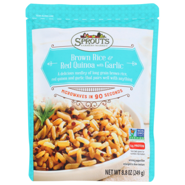 Sprouts Brown Rice & Red Quinoa With Garlic Same-Day Delivery or Pickup ...