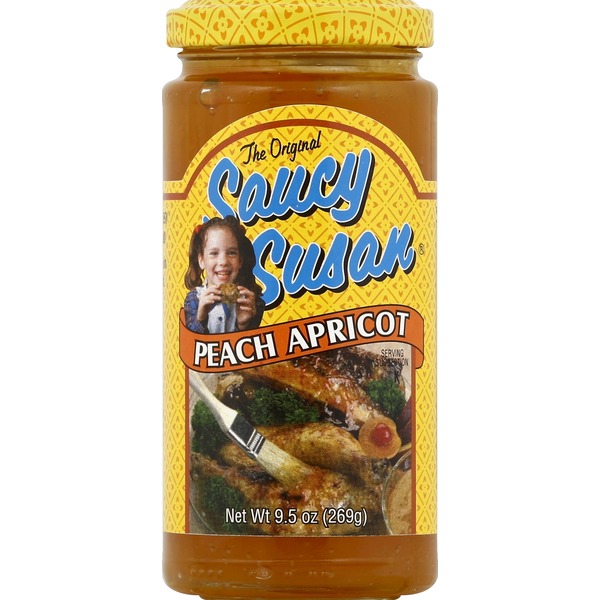 Saucy Susan Sauce, The Original, Peach Apricot (9.5 oz) - Instacart