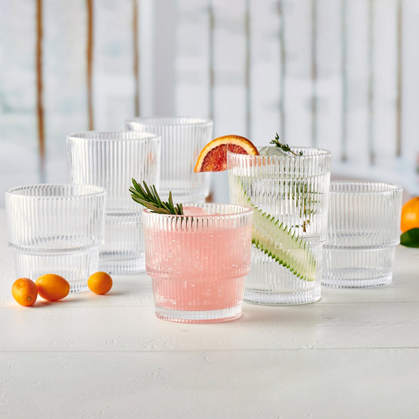 Anchor Hocking 16-piece Stackable Drinkware Set Same-Day Delivery | Costco
