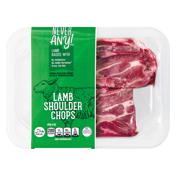 Never Any! Lamb Shoulder Chops Same-Day Delivery or Pickup | ALDI