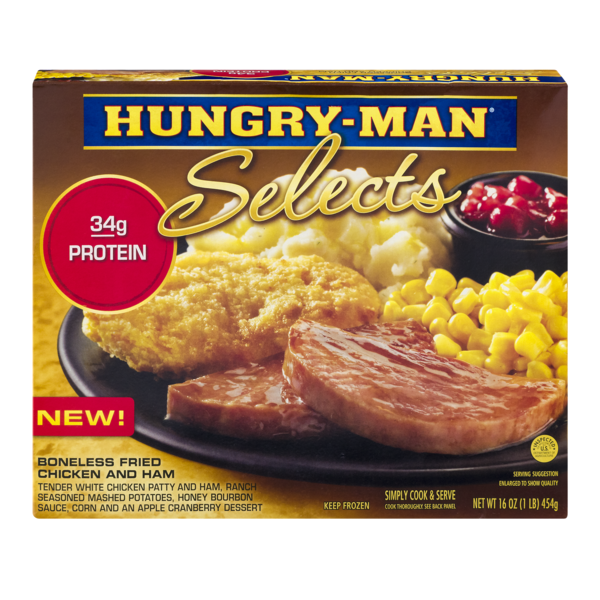 hungry man chicken and waffles oven