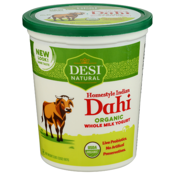 Desi Fresh Foods Desi Natural Organic Desi Natural Dahi Whole Milk ...