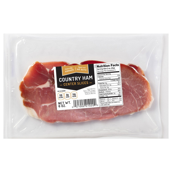 Publix Clifty Farm Country Meats Country Ham Center Slices Same-Day ...